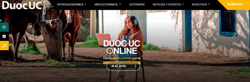 Instituto Profesional DUOC UC - Carreras Técnicas Chile